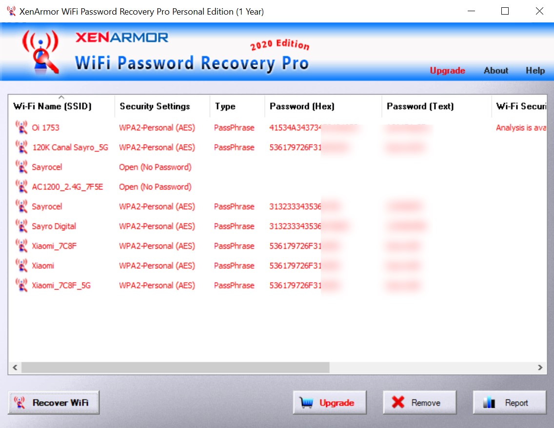 WiFi Password Recovery - Sayro Digital