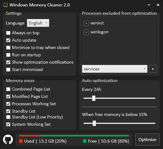 Win Memory Cleaner - Sayro Digital