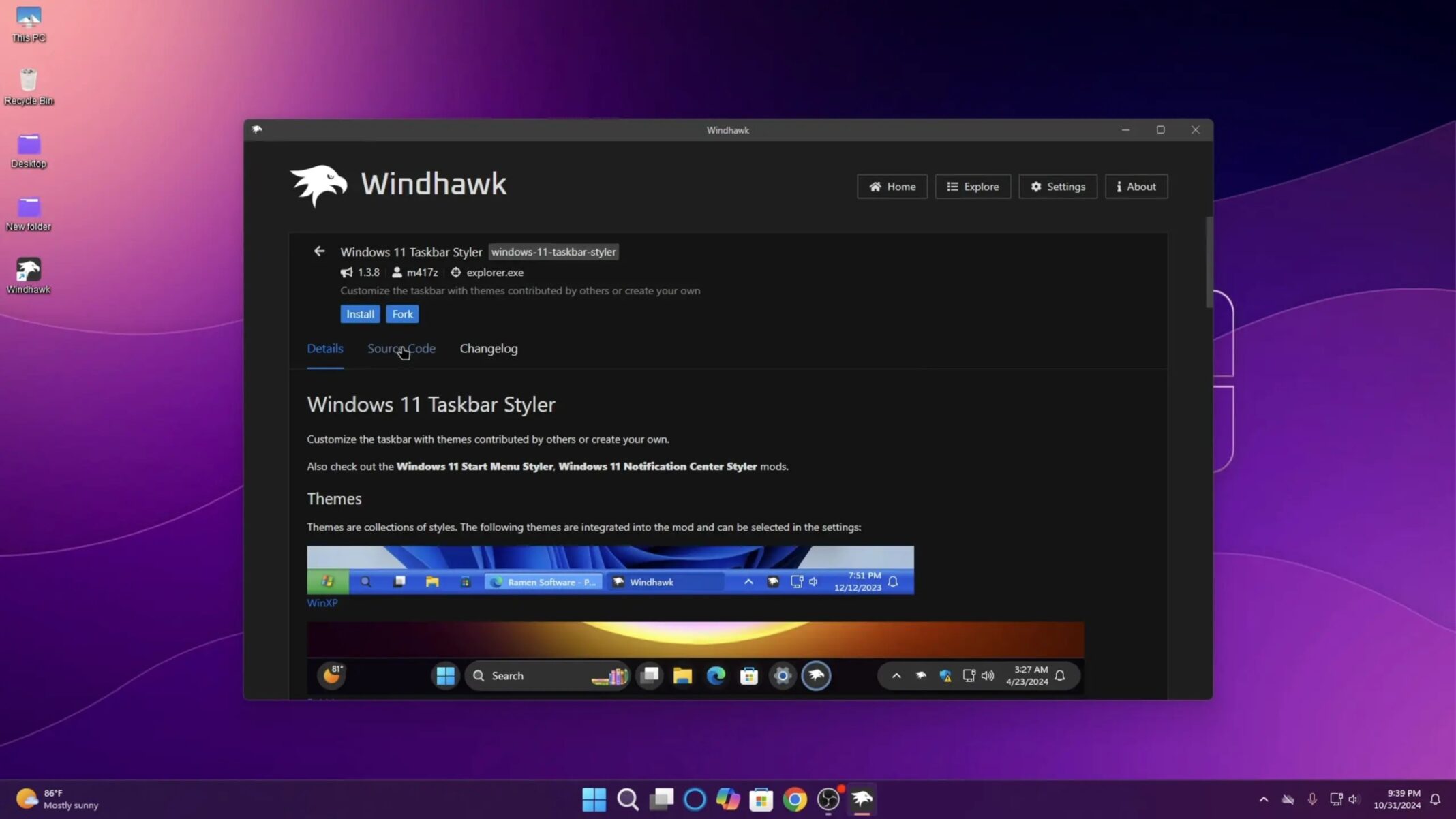 Windhawk - Sayro Digital