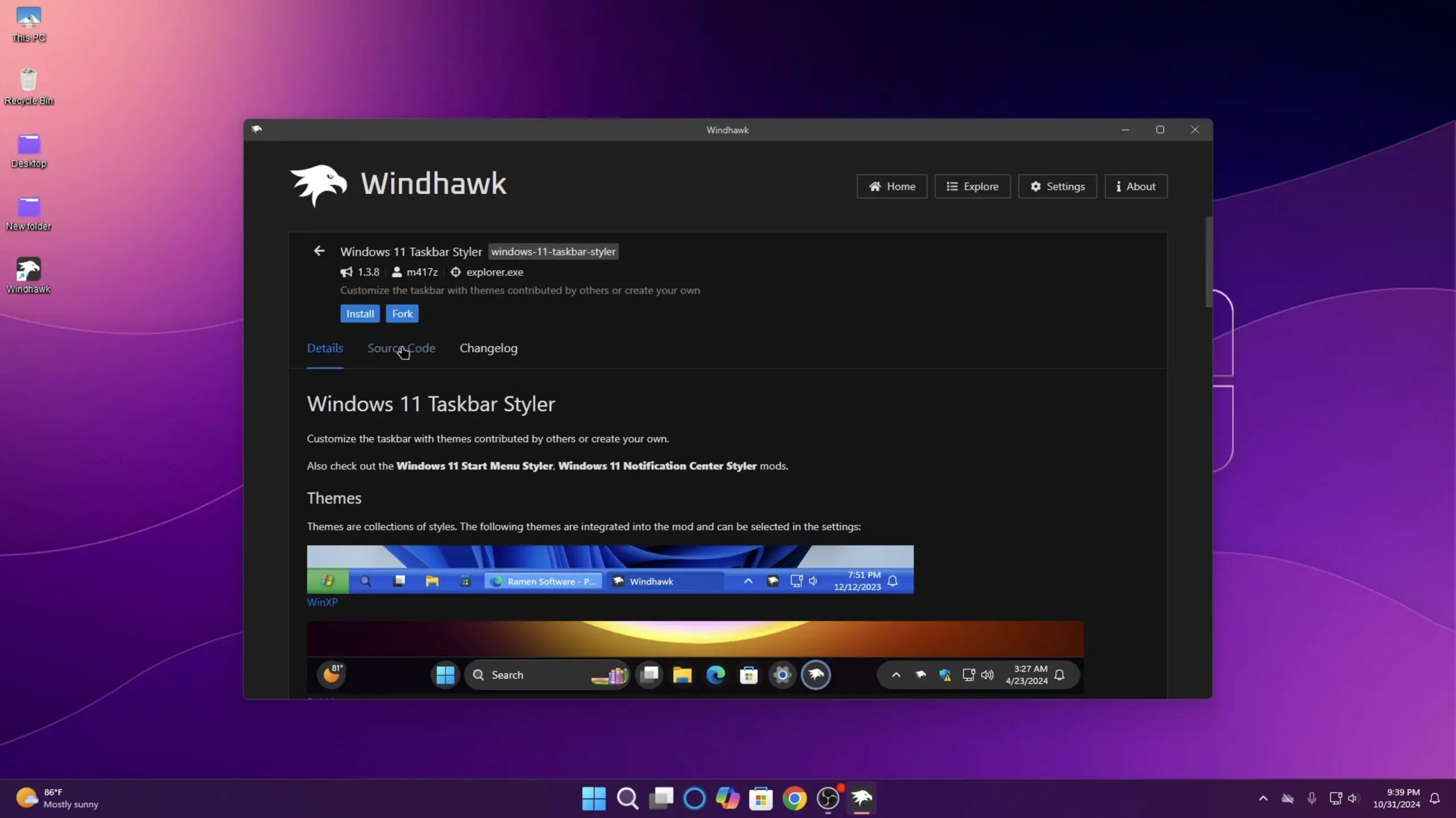 Windhawk - Sayro Digital