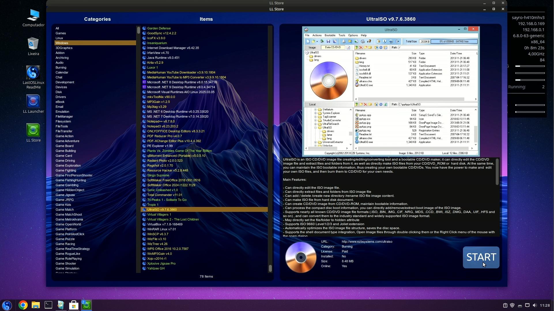 LastOS Linux - Sayro Digital